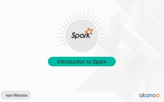 Scala Meetup Hamburg Spark Ppt