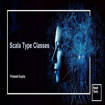 Introduction to Scala Type Classes Presentation | PPT