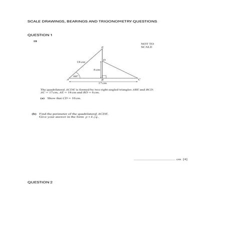SCALE DRAWINGS, BEARINGS AND TRIGONOMETRY 2 QUESTIONS.pdf