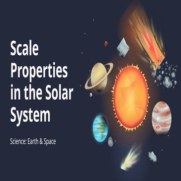 Scale Properties in the Solar System Science Presentation in Midnight ...