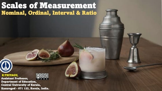 Scales of Measurement | PPS | Science