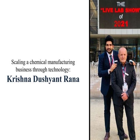 Krishna Dushyant Rana, A Charismatic Leader and Visionary | PPTX