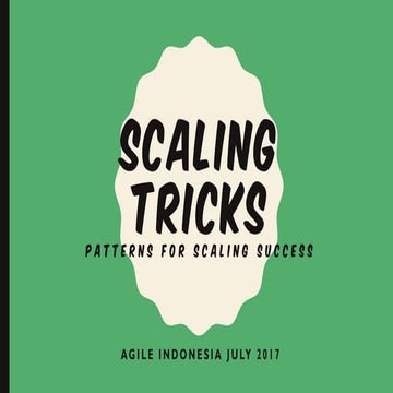 Scaling Tricks Practical Tips For Scaling In Agile Ppt 9876