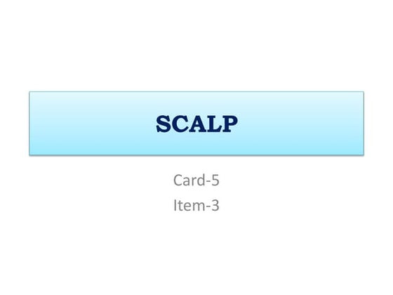 Scalp | PPTX