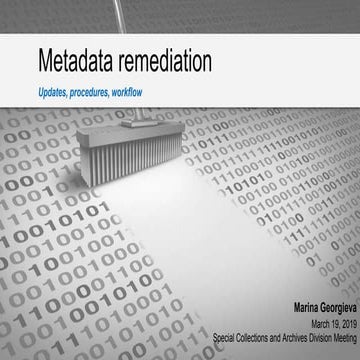 Graphic re-design presentation (Feb. 2015) | PDF