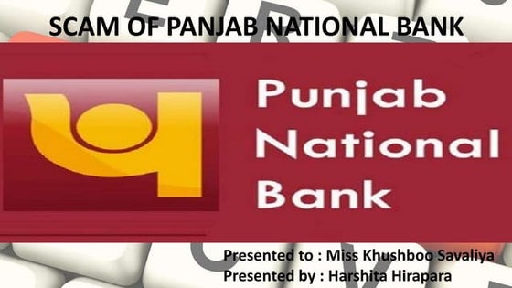 Punjab National Bank (PNB) Scam | PPT