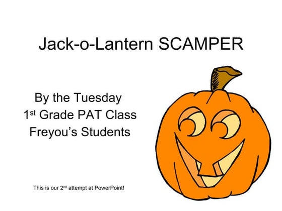 Scamper ppt | PPT