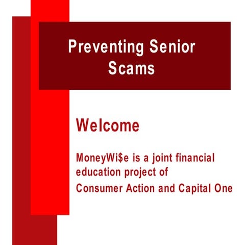 Senior scams | PPT