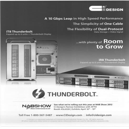 iStoragePro Thunderbolt Raid 8bay | PDF