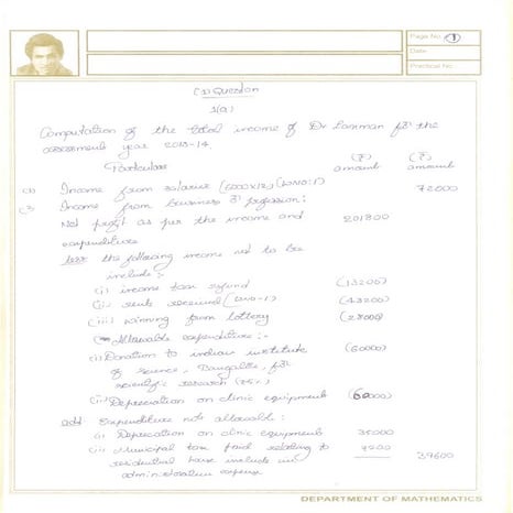 Sample Mock Test paper (Checked) | PDF