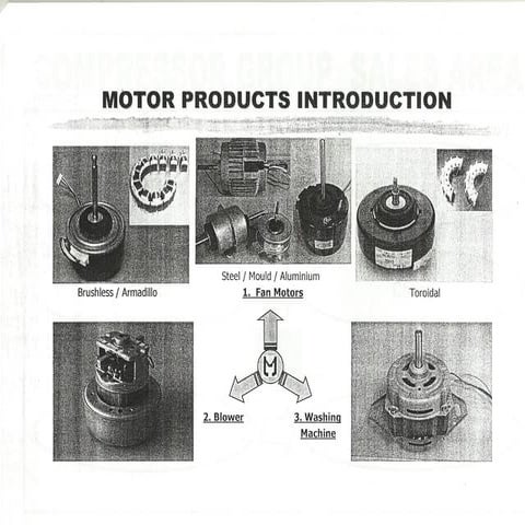 FAN MOTOR PRODUCT RANGE | PDF