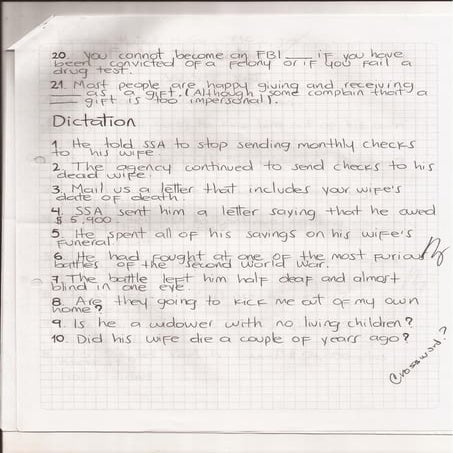 Feds Threaten WWII Vet | PDF