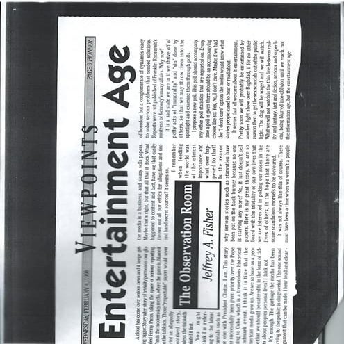 Entertainment Age | PDF