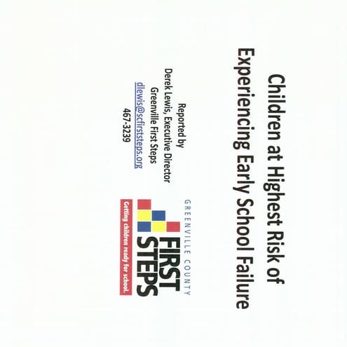 School Readiness Indicators | PDF