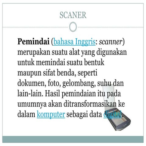 Scaner | PPTX