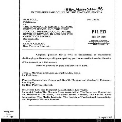 Independent news publisher mostly prevails in defamation case filed by ...