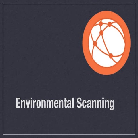 Environmental scanning (ppt) | PPTX
