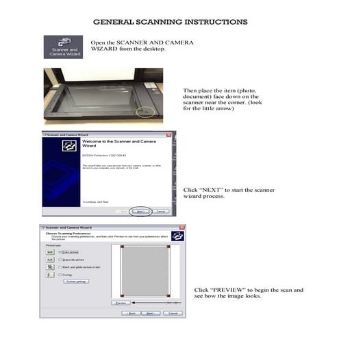 Scanning Instructions | PDF