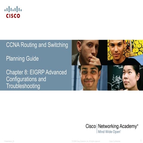 Cisco Packet Tracereigrp Advanced Configurations And Troubleshooting Pptx