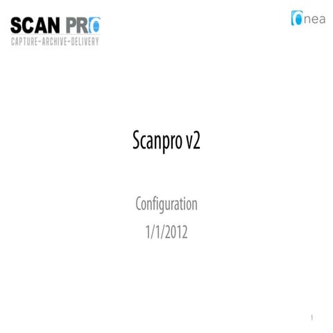 ScanPRO 2012 | PPT