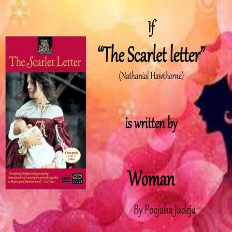 ''The Scarlet Letter" by woman writer | PPTX | Fiction | Books and ...