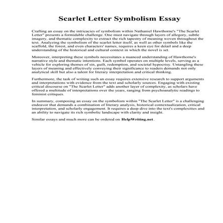 Scarlet Letter Symbolism Essay.pdf