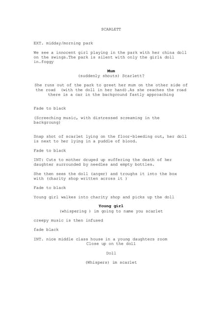Script draft (Nadine) | PDF