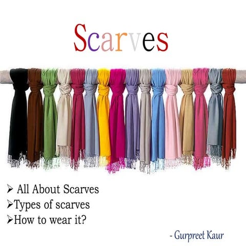 Scarves | PPTX
