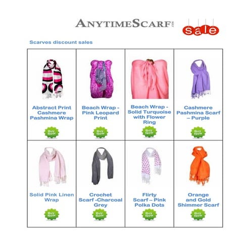 Scarves discount sales | PDF