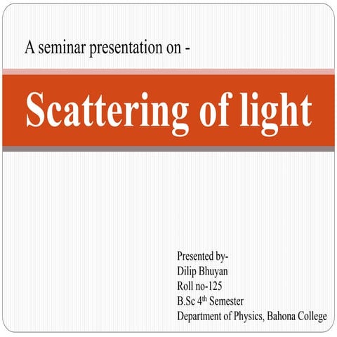 scattering of light.ppt