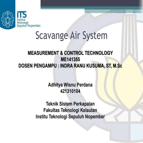 Scavenge air bypass system | PPTX