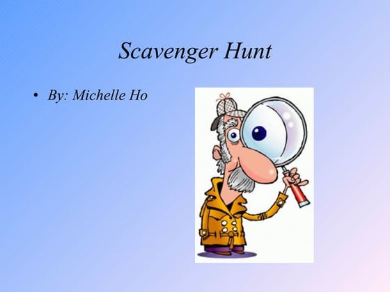 classifying matter scavenger hunt | PPT