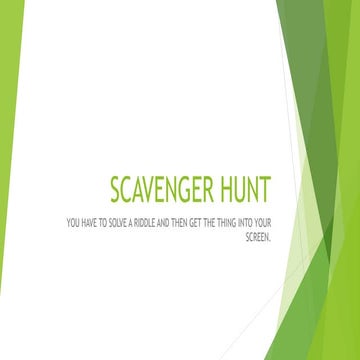 SCAVENGER HUNT.pptx