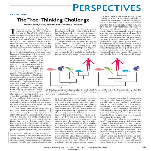 Tree Thinking | PDF