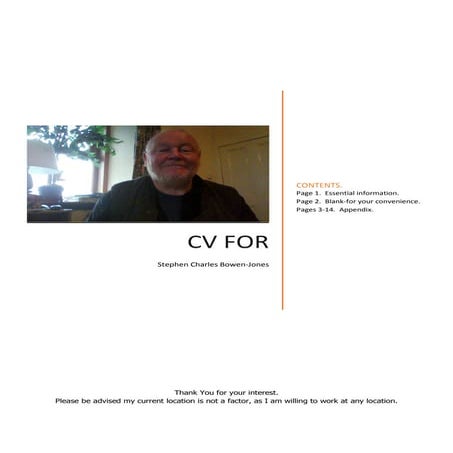 Peter Chakwenya Curriculum Vitae | PDF