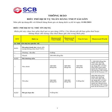 Scb the tin dung | PDF