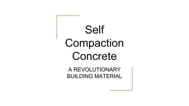 Smart Dynamic Concrete | PPTX