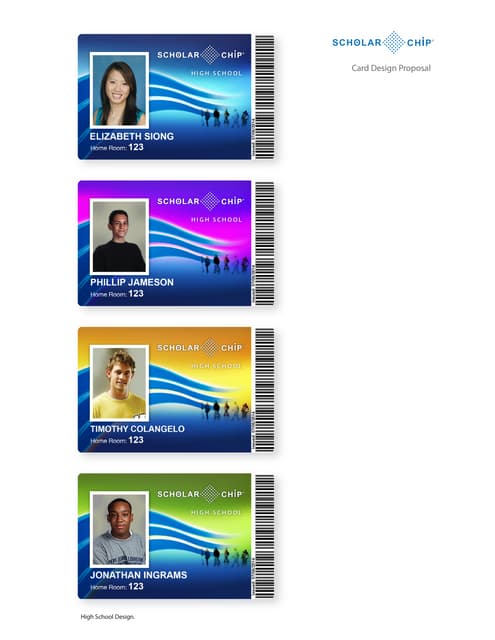 John Glenn High School card design | PDF