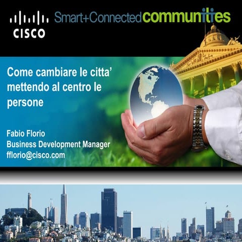 Cisco, Smart Connected Communities a TBIZ2011 | PDF