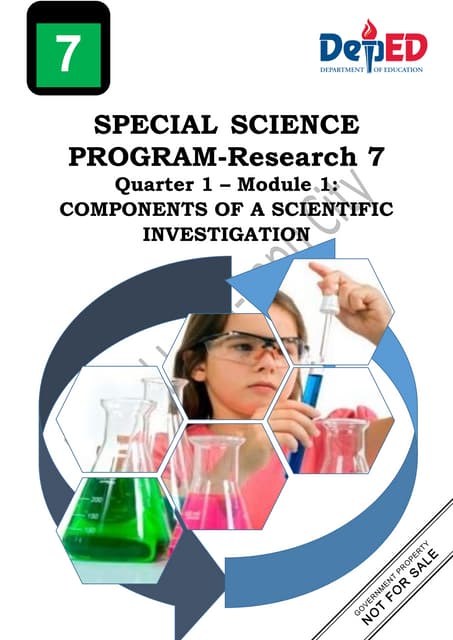 Consumer chemistry 9 q1 module 1 | PDF