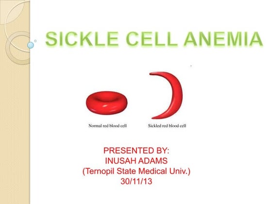Sickle Cell | PPT | Blood Disorders | Diseases and Conditions