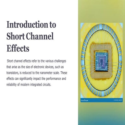 Short channel effects | PPTX