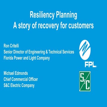 S&C Electric and FP&L Case Study | PPTX