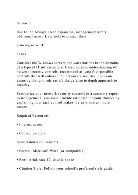 ScenarioGinny, a young girl with autism, was recently enrolled .docx