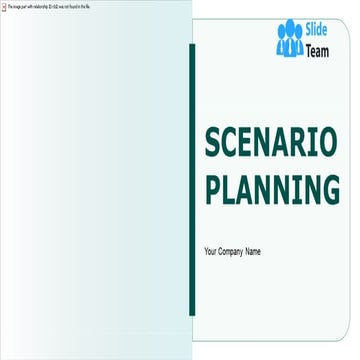 Scenario Planning Powerpoint Presentation Slides | PPT
