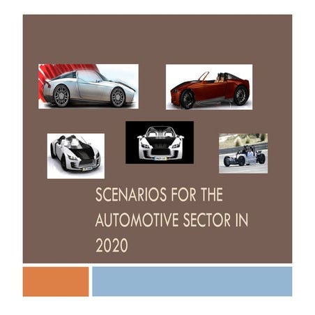 Scenarios for the automotive sector in 2020 | PDF | Automotive Industry ...