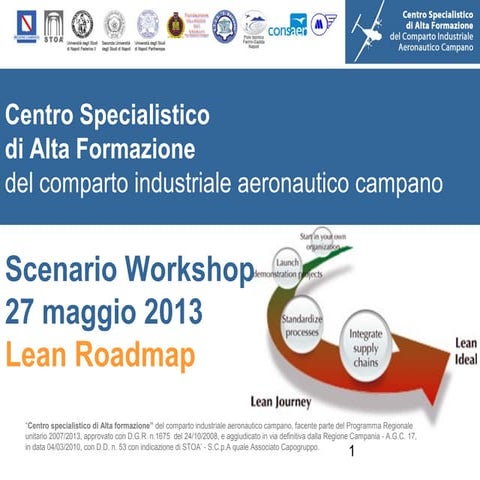 Scenario workshop 27 maggio | PPT