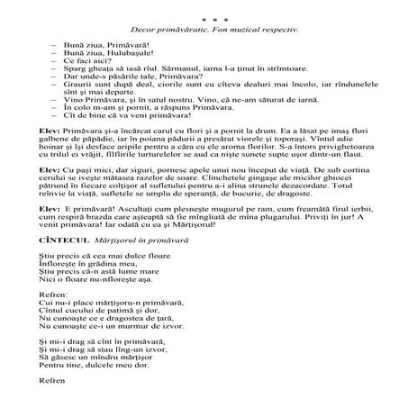 scenariul martisor2007.doc sarbatoare de primavara | DOC