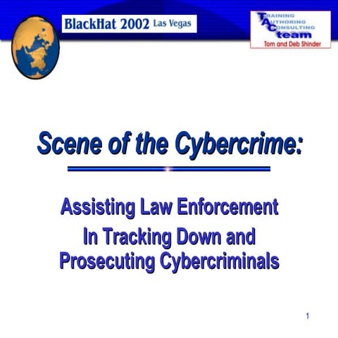 Scene Of The Cybercrime | PPT