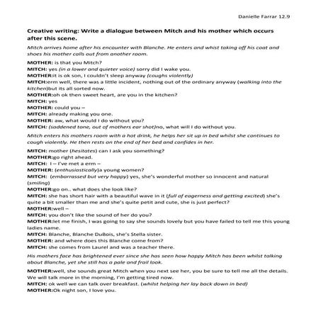 Writing from different perspectives | DOC